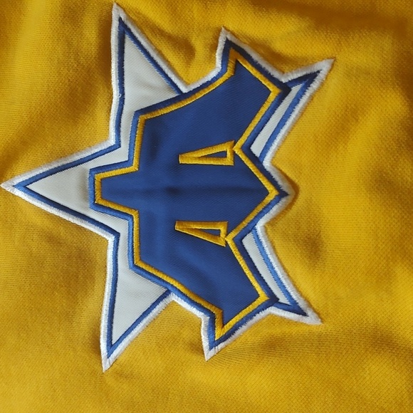 Nike | Shirts | Seattle Mariners Classic Original Yellow Hoodie Must ...